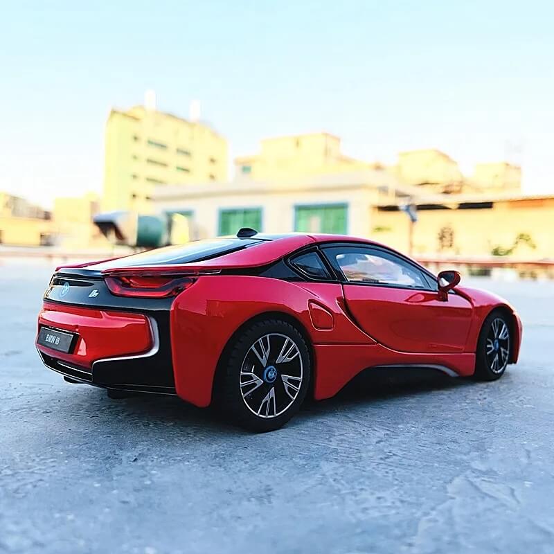 Rastar Brand BMW i8 Diecast Model Car 1:24 Scale | Speedo Club