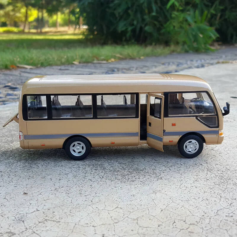 Toyota Coaster Model Bus 1:32 Scale Toy Diecast Metal Bus | Speedo Club