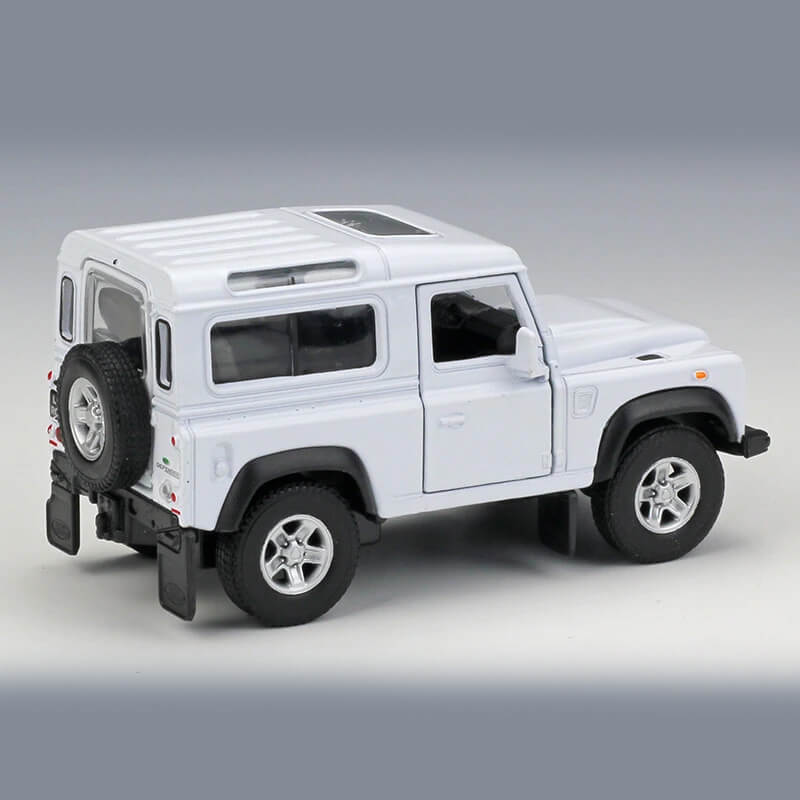 Land Rover Defender Shortwheel Base Diecast Model SUV Welly Brand Metal ...