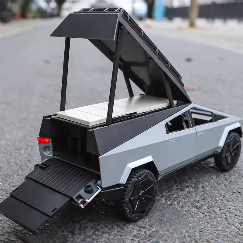 Tesla Cybertruck Camping RV Diecast Model Car 1:24 Scale | Speedo Club